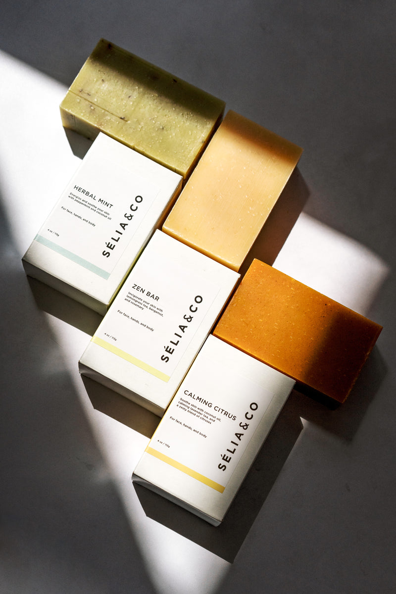 SELIA & CO. | Botanical Soap Trio